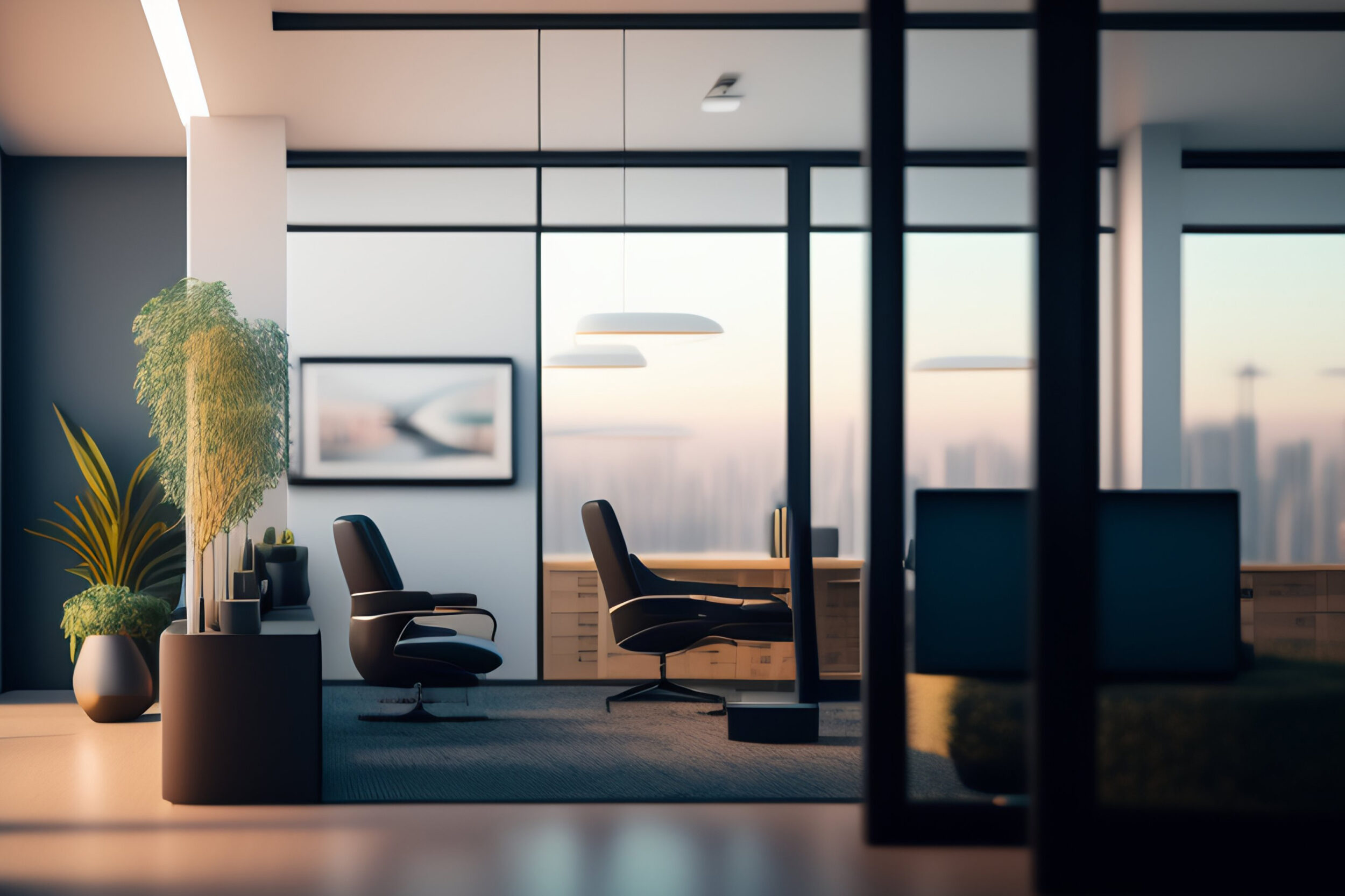 The office interior - a balance between beauty, convenience and ...